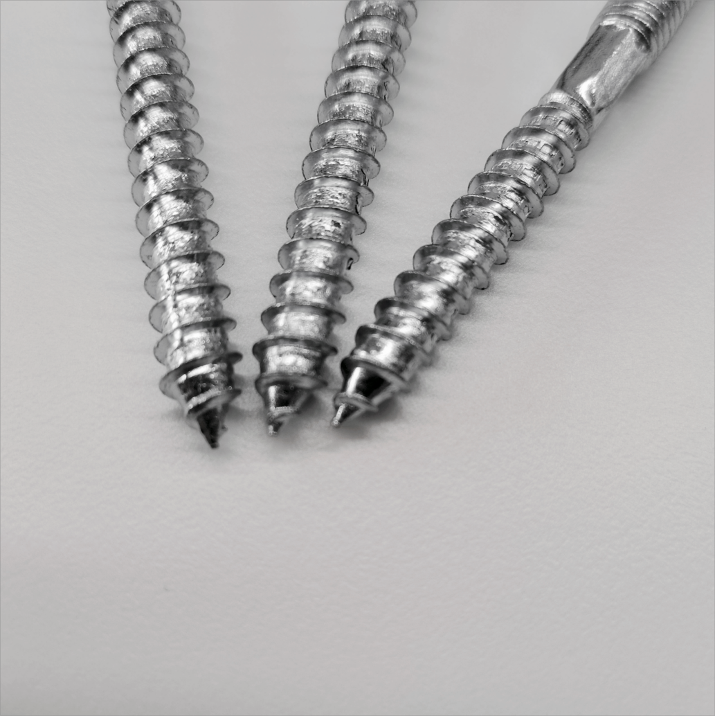 Carbon Steel Stainless Steel Hanger Bolt 1/4 - 20 Double Ended Hanger ...